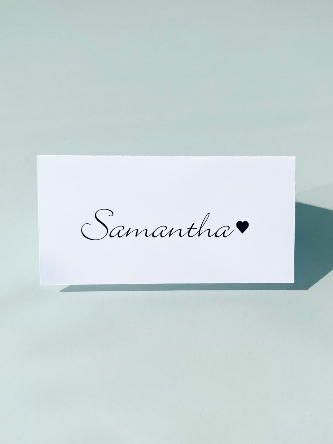 Personalised Wedding Place Cards, Folded Name Cards, Table Cards ...
