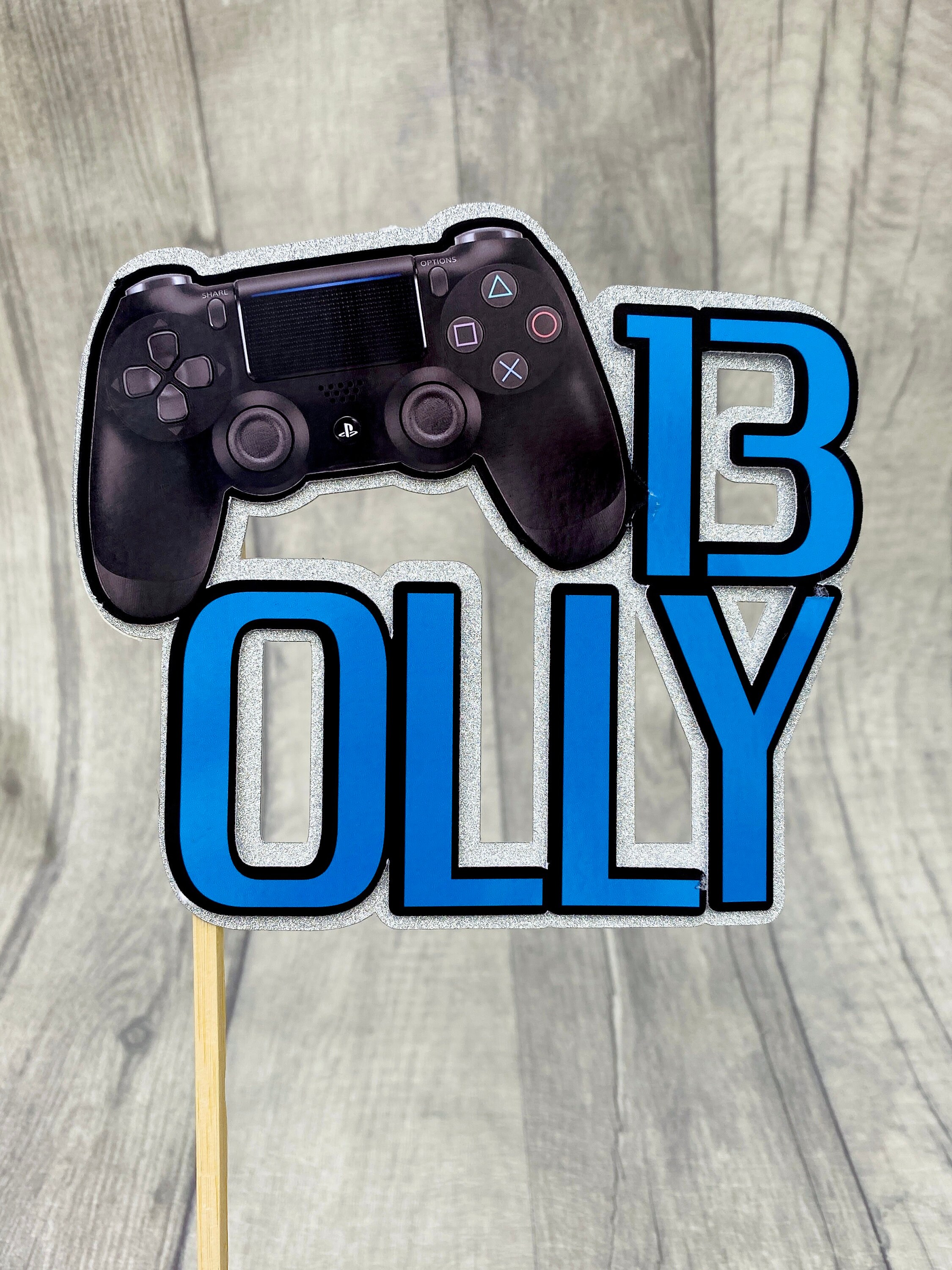 Party Supplies Party Décor Personalised Custom PlayStation Football ...