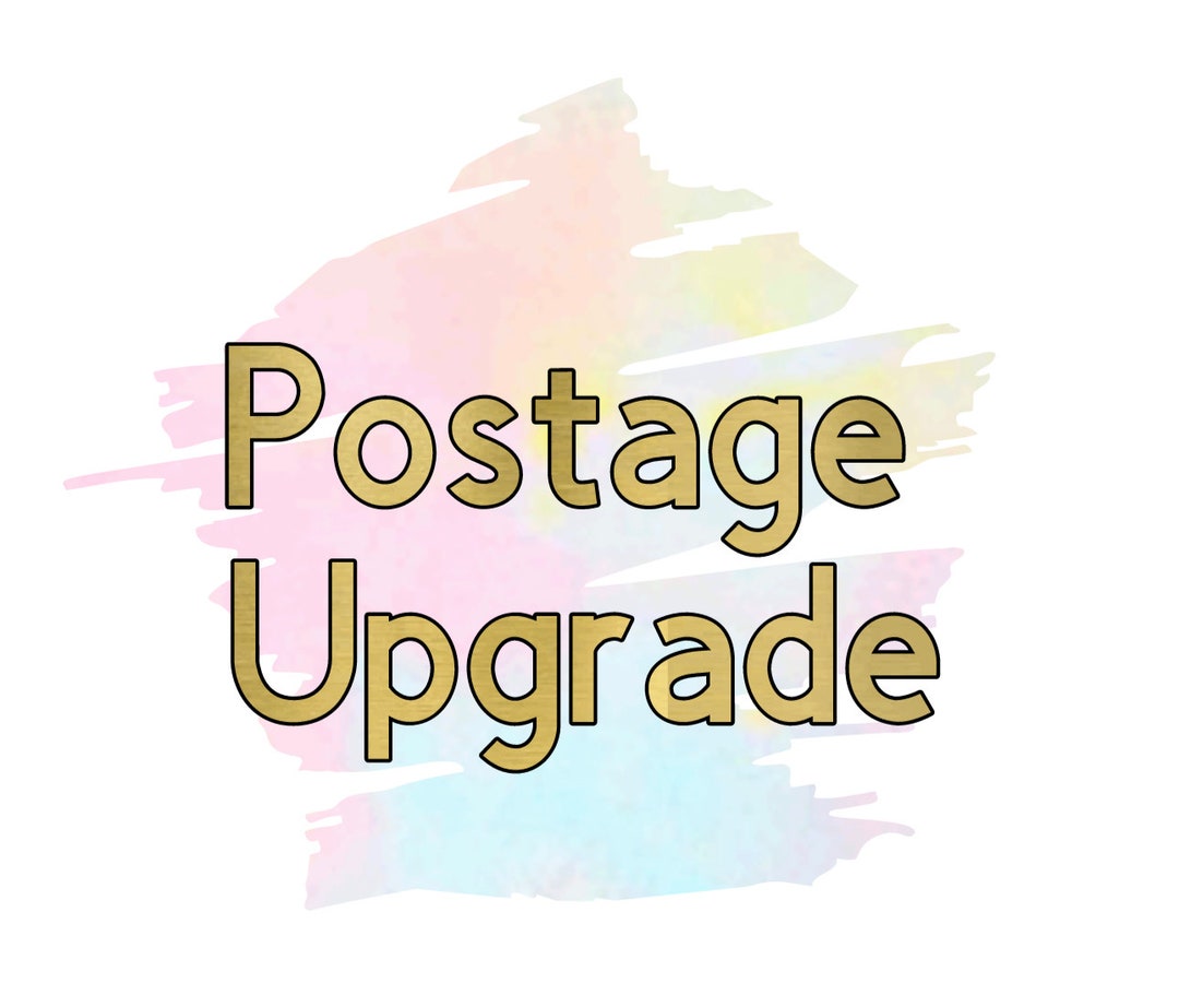 1st Class Postage Upgrade - Etsy