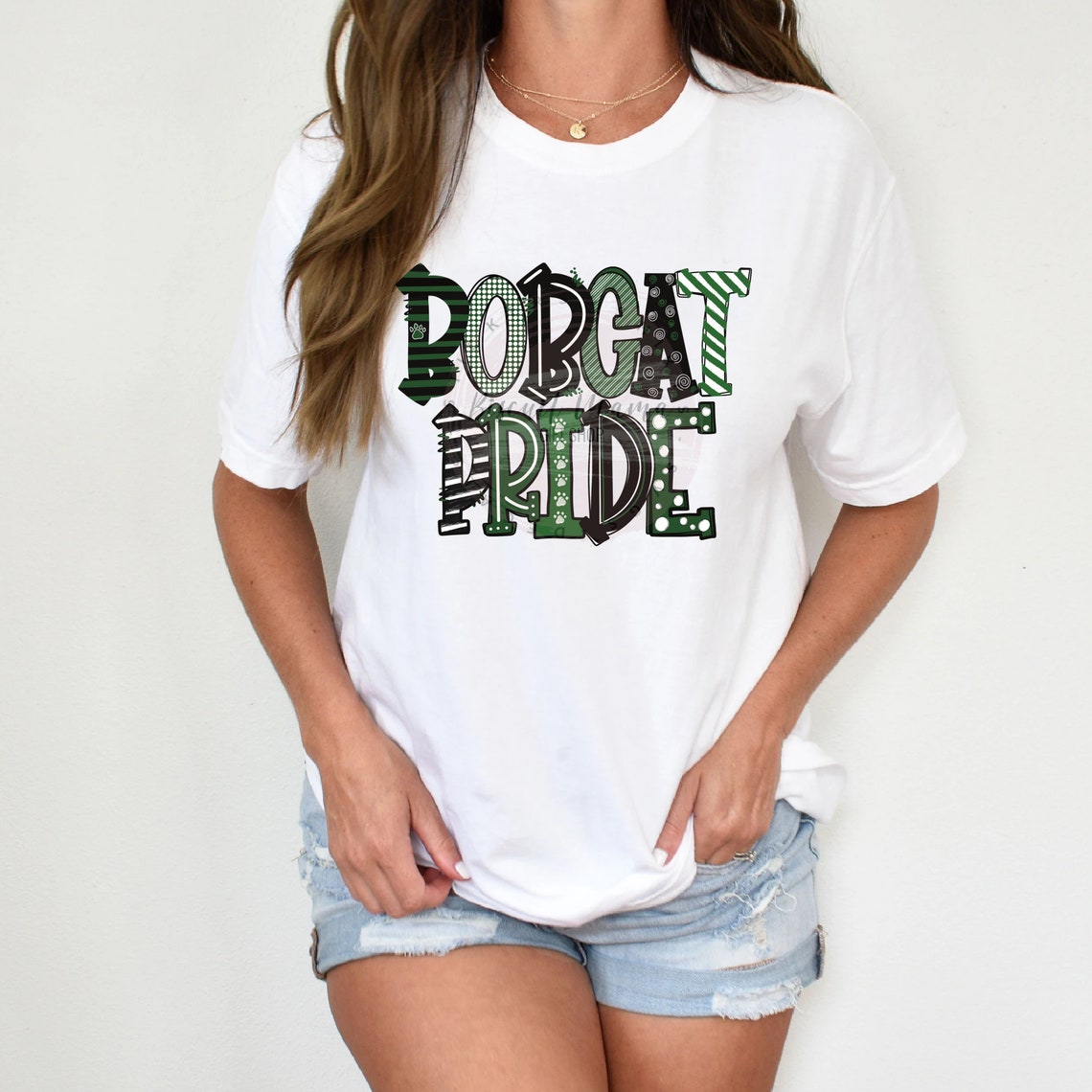 Bobcat Pride Design, Bobcats Png, Bobcats School Spirit, Bobcats Green ...