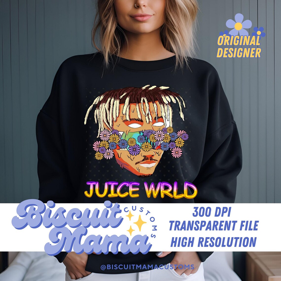 Juicewrld Png Colorful Juice WRLD Tshirt Design, Sticker Design, Juice ...