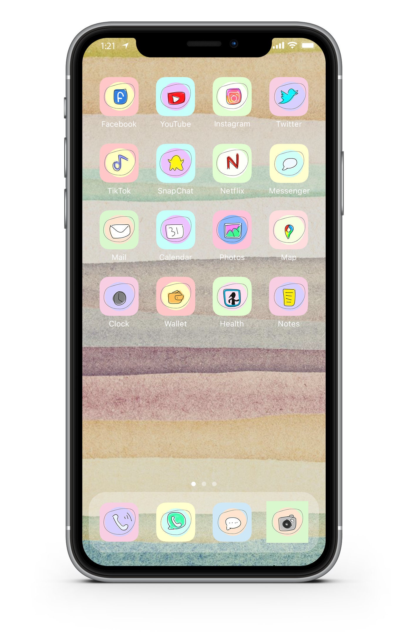 Ios Icon Lifetime All Access Pack Child Liked Iphone IOS14 | Etsy