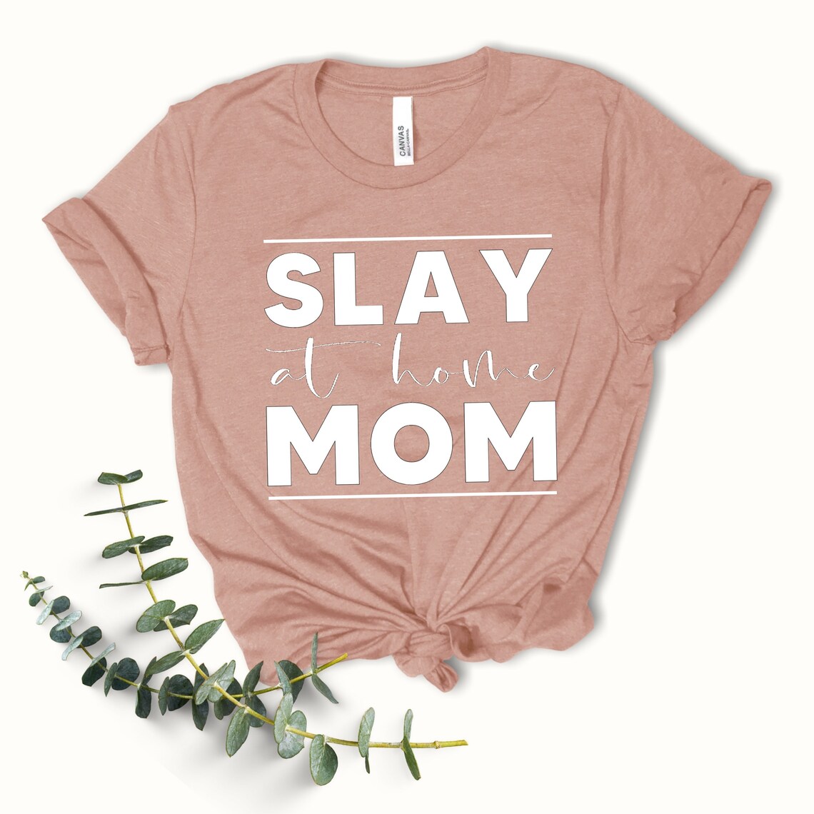 Mom Shirt Slay Slay at home mom Cute T-Shirt Funny | Etsy