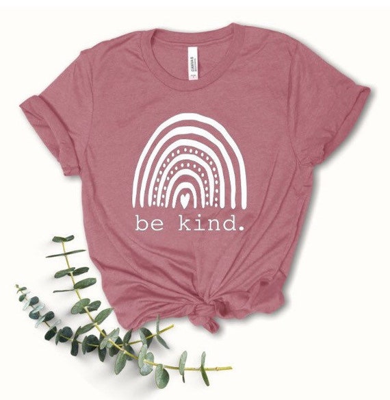 Be Kind Tshirt Shirt Pink Shirt Day - Etsy