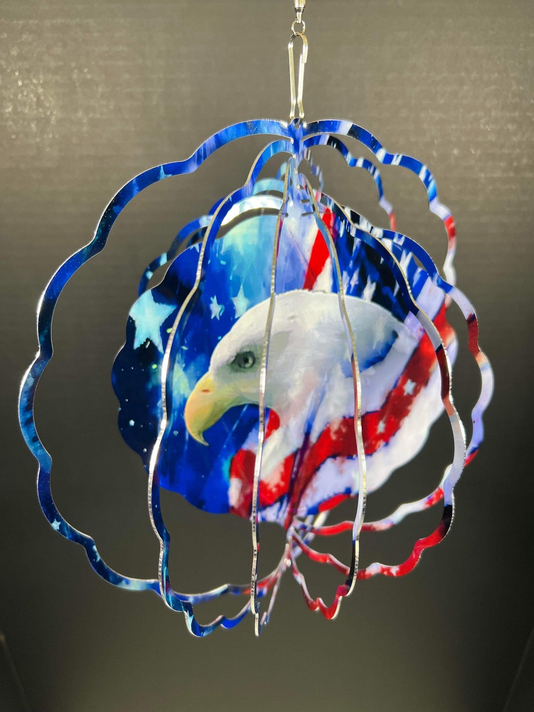 Eagle Wind Spinner - Etsy