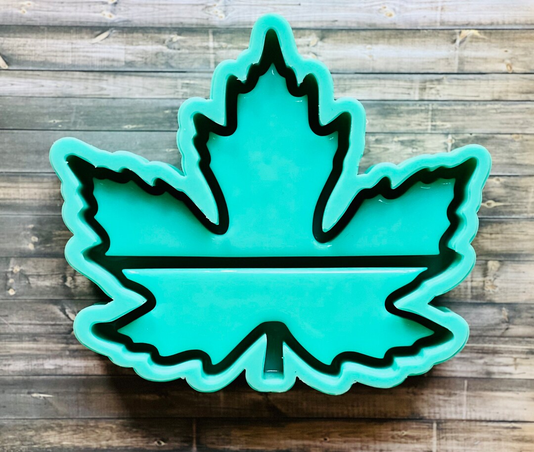 Maple Leaf Shelf Silicone Mold- Fall Leaf Shelf Silicone Mold. DIY Fall ...