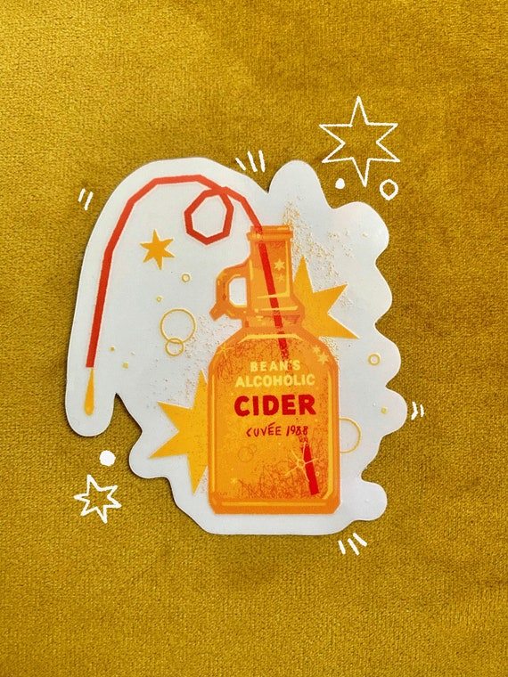 Fantastic Mr Fox BIG Cider Bottle | Etsy