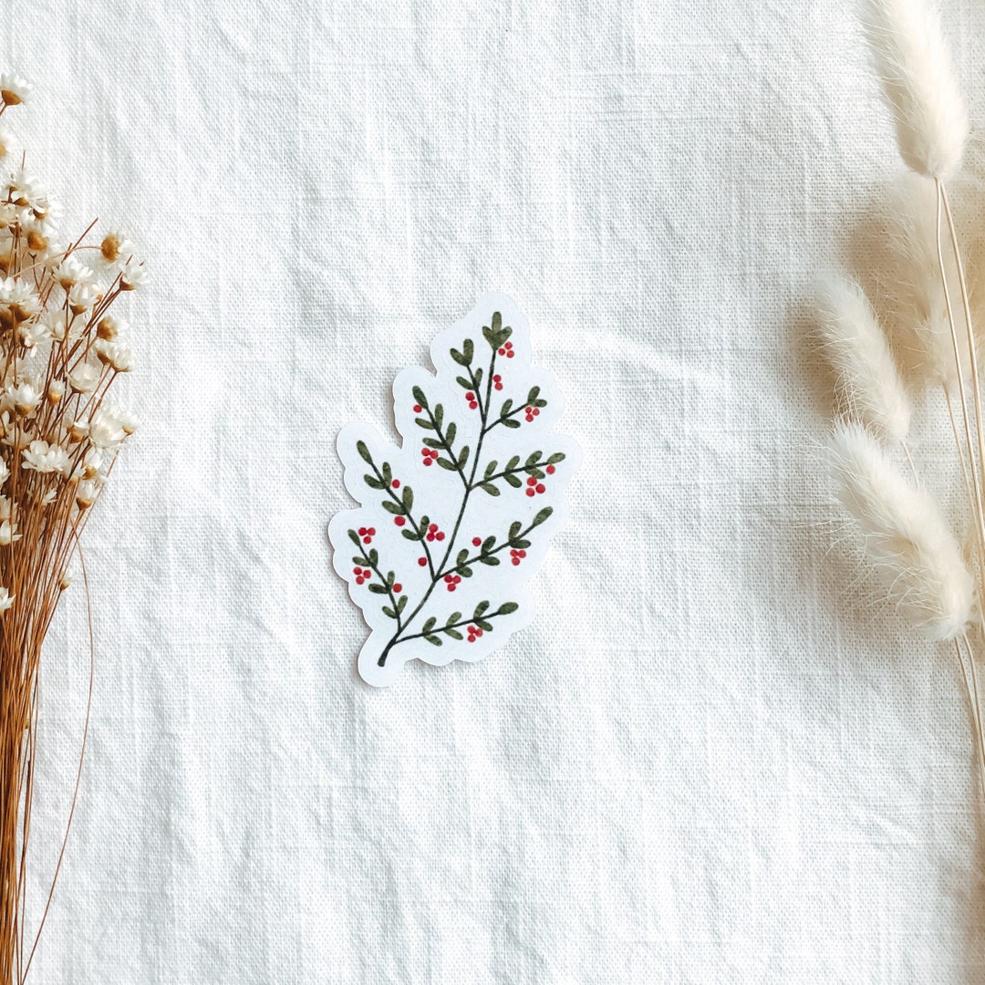 Die-cut Sticker berry Bush Aesthetic Stickers, Bullet Journal Stickers ...