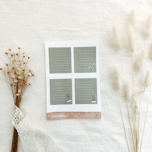 Journaling Set sage Green Aesthetic Stickers, Bullet Journal Stickers ...