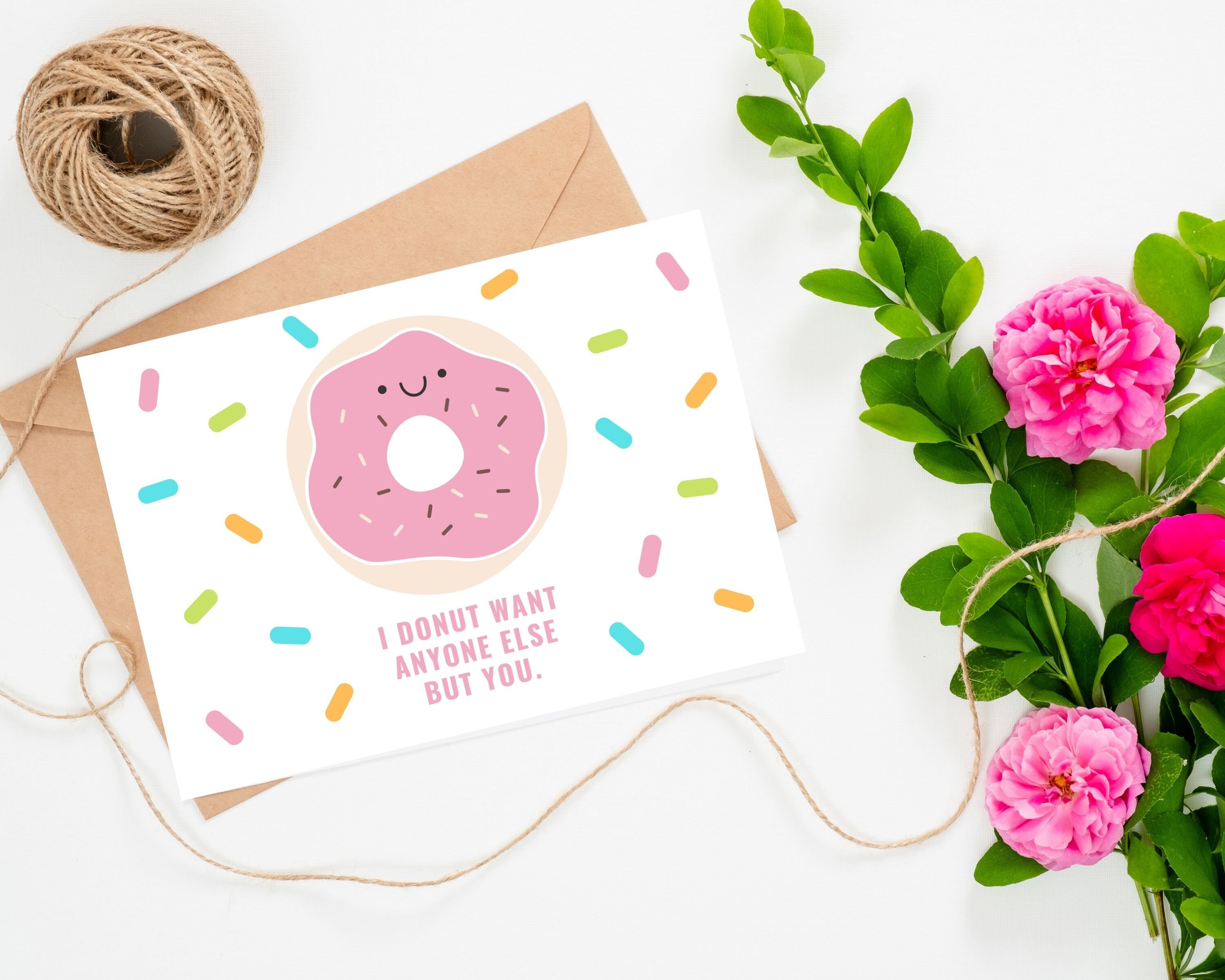 Printable Valentine's Day Card - Instant Download PDF Card - Last ...