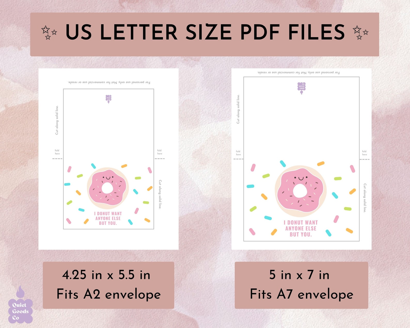 Printable Valentine's Day Card - Instant Download PDF Card - Last ...