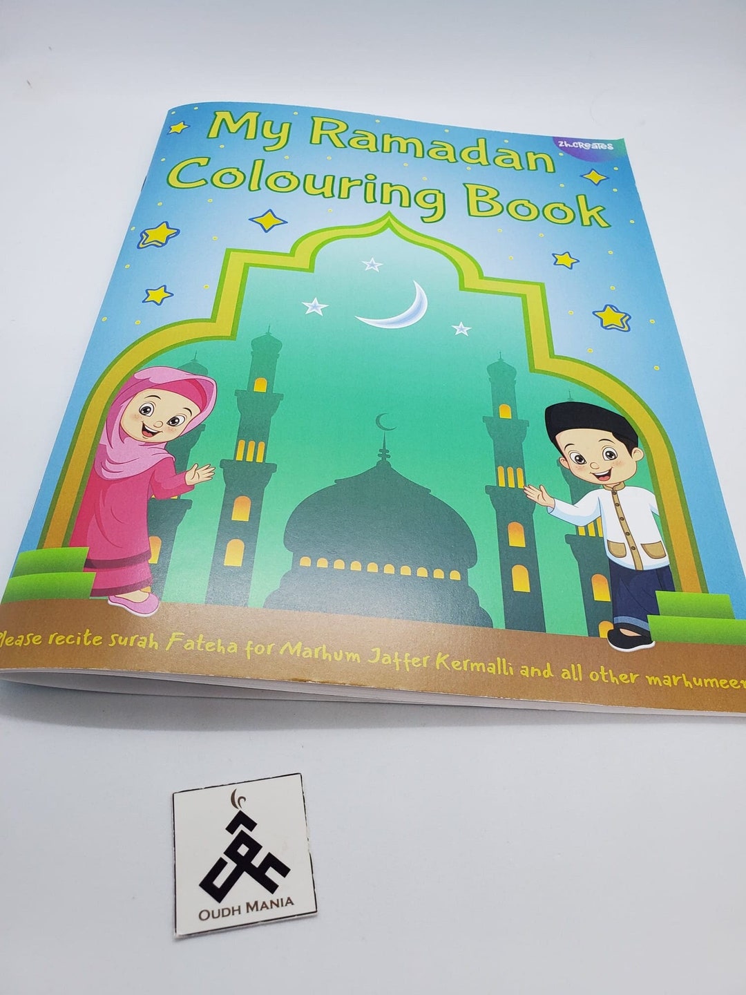 Ramadan Coloring Book | Ramadhan Coloring Book-- by ZH Creates - Etsy