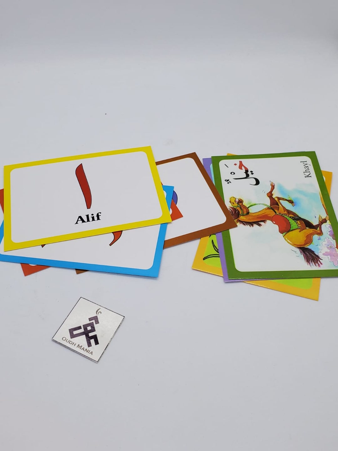 Arabic Alphabet Flash Cards GOODWORD - 28 Colorful Cards - Etsy