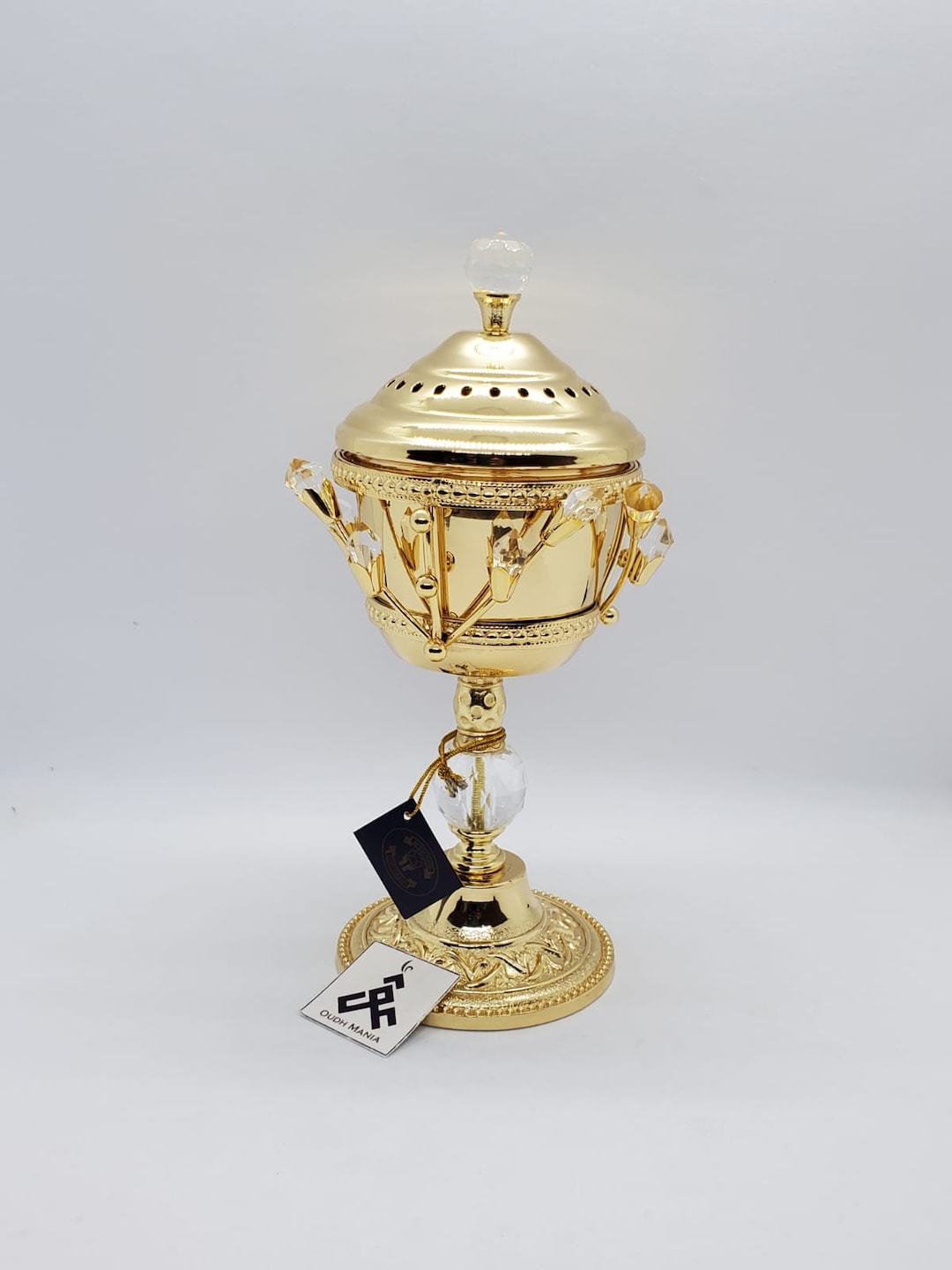 Charcoal Incense Burner Bakhoor Burner, Oud Frankincense Resin Burner ...