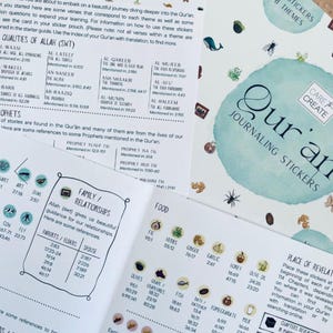 Quran Journaling Stickers by Care to Create - Etsy