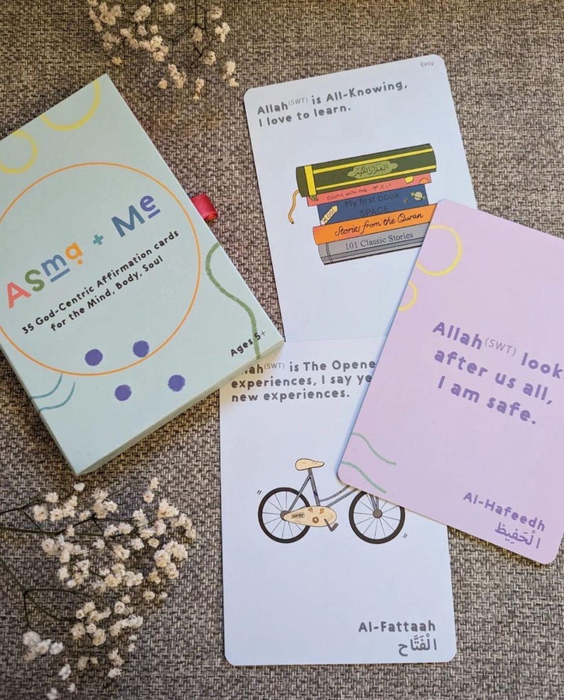 Asma + Me Affirmation Cards by Mind My Soul Collective | 35 God-centric ...