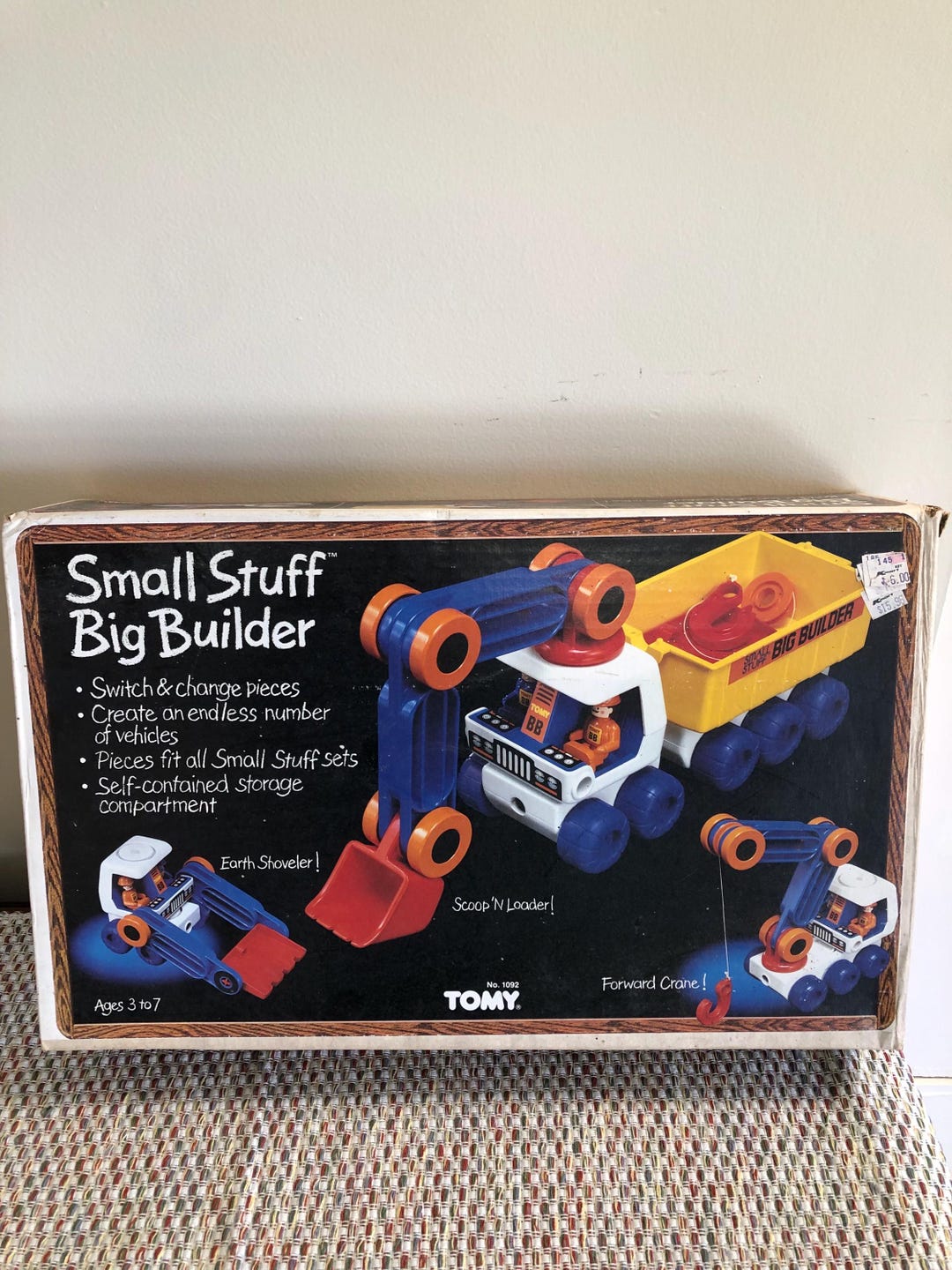 Tomy Toys 1092 Small Stuff Big Builder Set. Appears to Be Unassembled and Unused. - Etsy