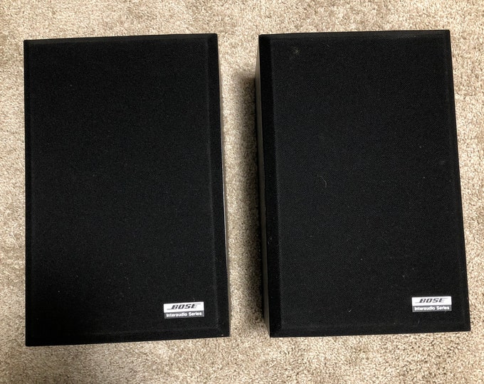 Bose Interaudio 2000 Bookshelf Speaker Set. Sequential Order Serial ...