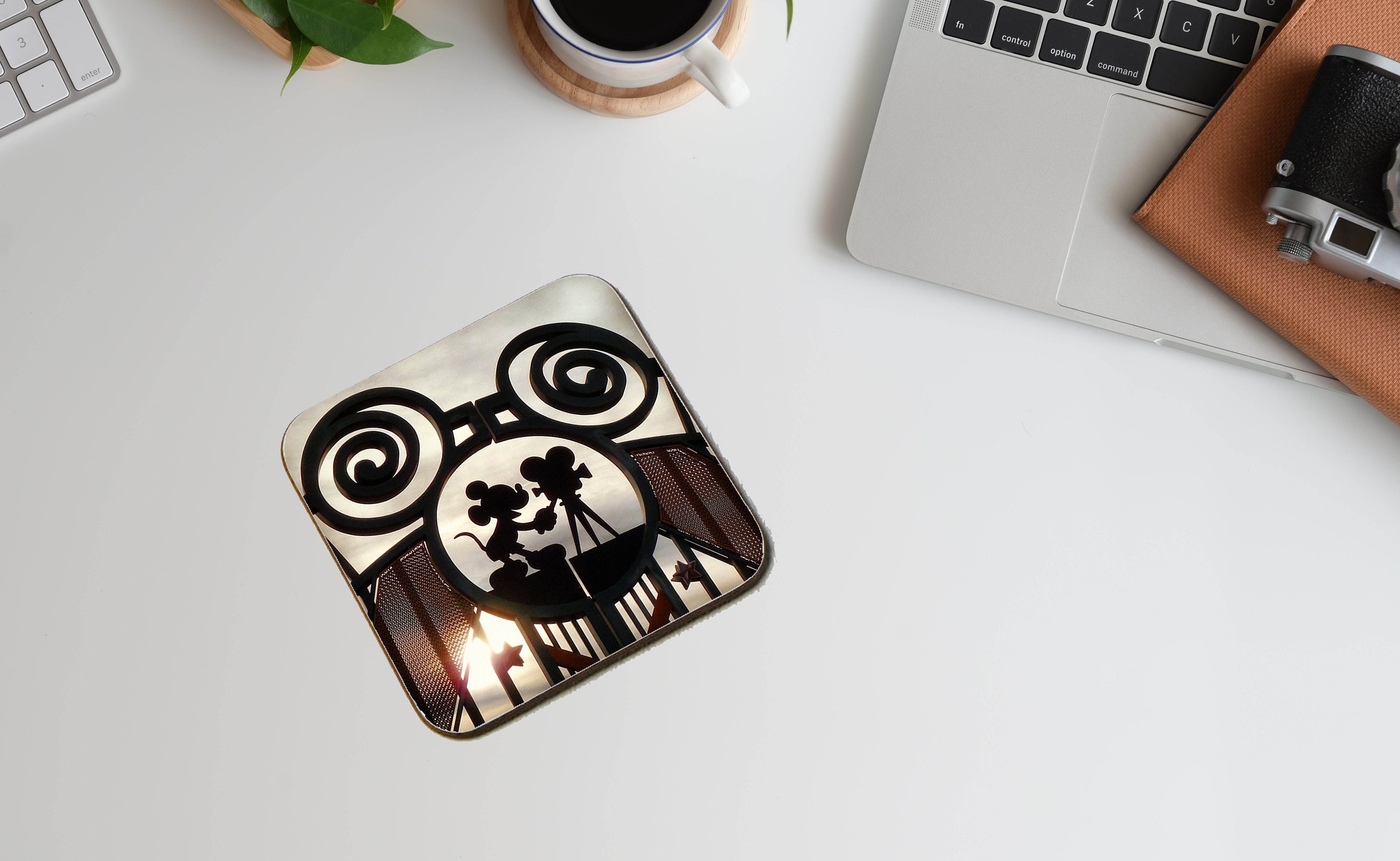 Custom Printed High Gloss Personalised Square Cup Coaster 9 X - Etsy