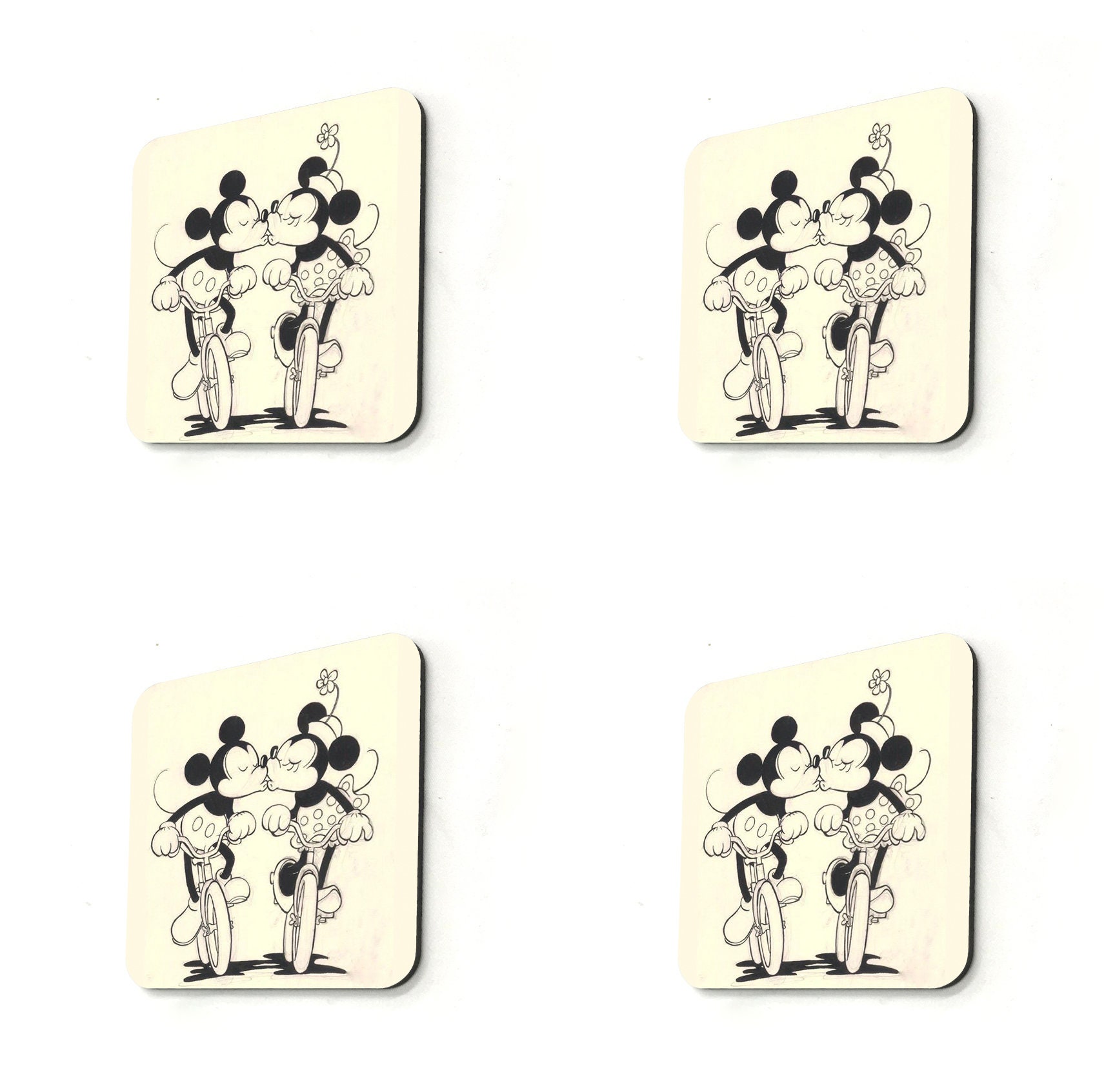 Custom Printed High Gloss Personalised Square Cup Coaster 9 x | Etsy