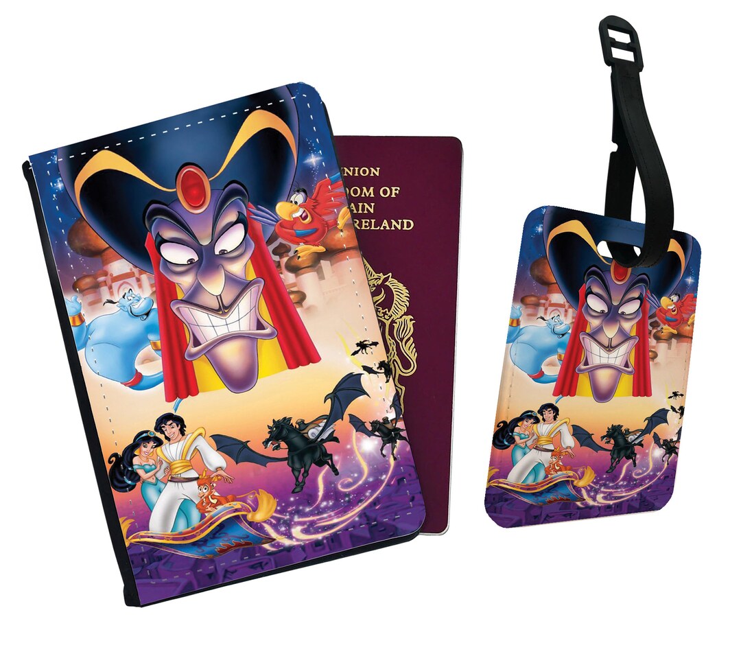 Personalised Stylish Faux Leather Passport Cover & Luggage Tag - Travel ...