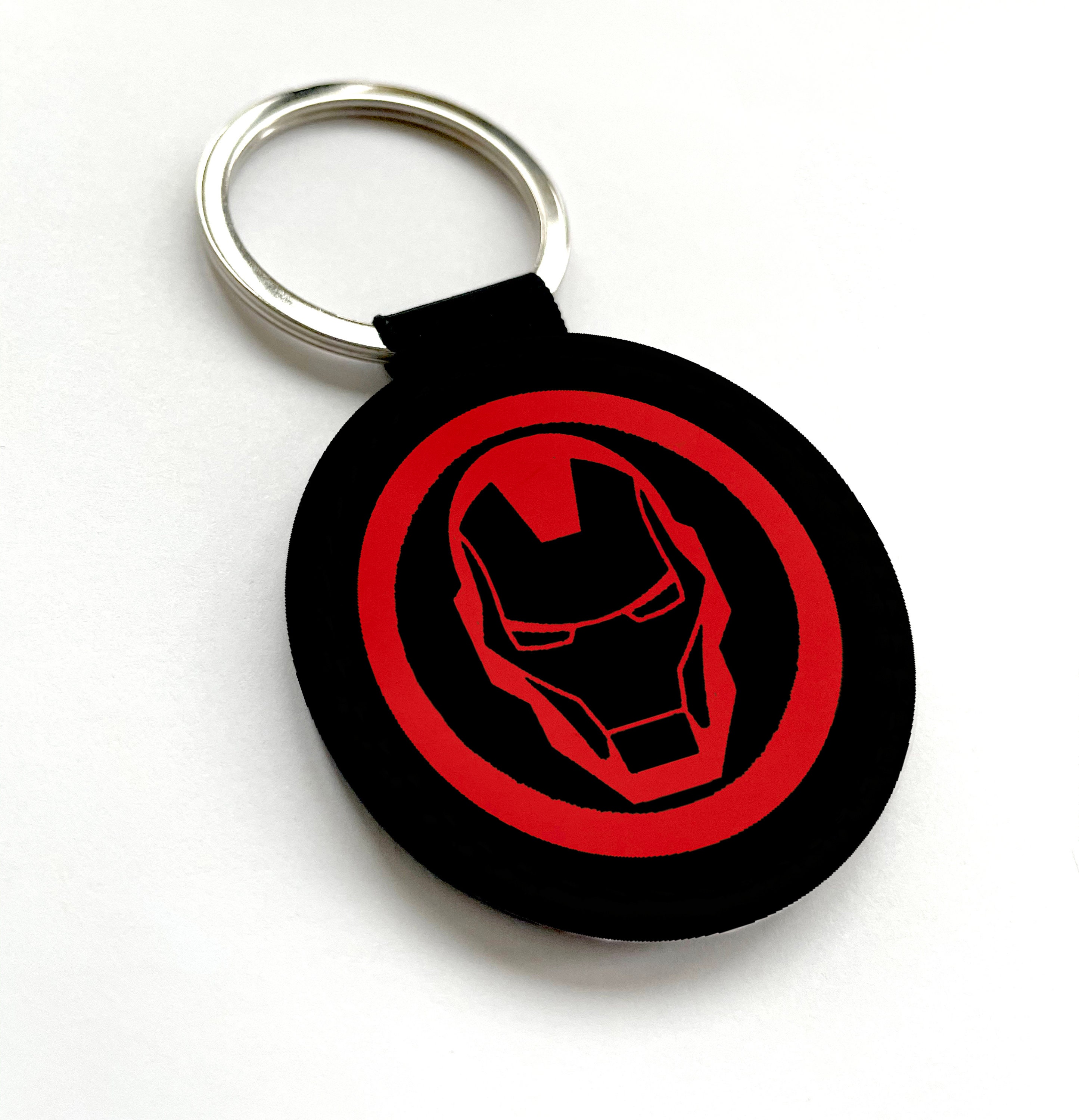 Key Ring Home Car Office Key Holder Gift Square Round - Etsy UK