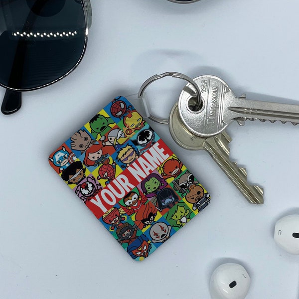 Avengers Keychain - Etsy