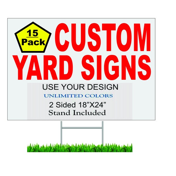 18x24 Custom Metal Signs - Etsy