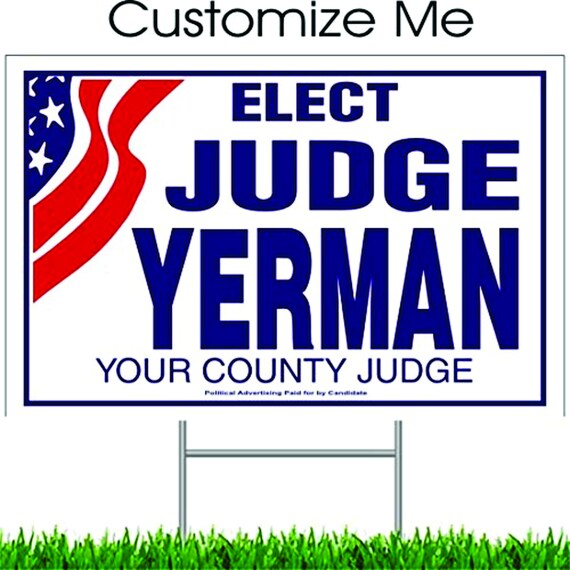 Custom Printed Yard Signs 100-pack 18X24 Full Color 2 Sided - Etsy