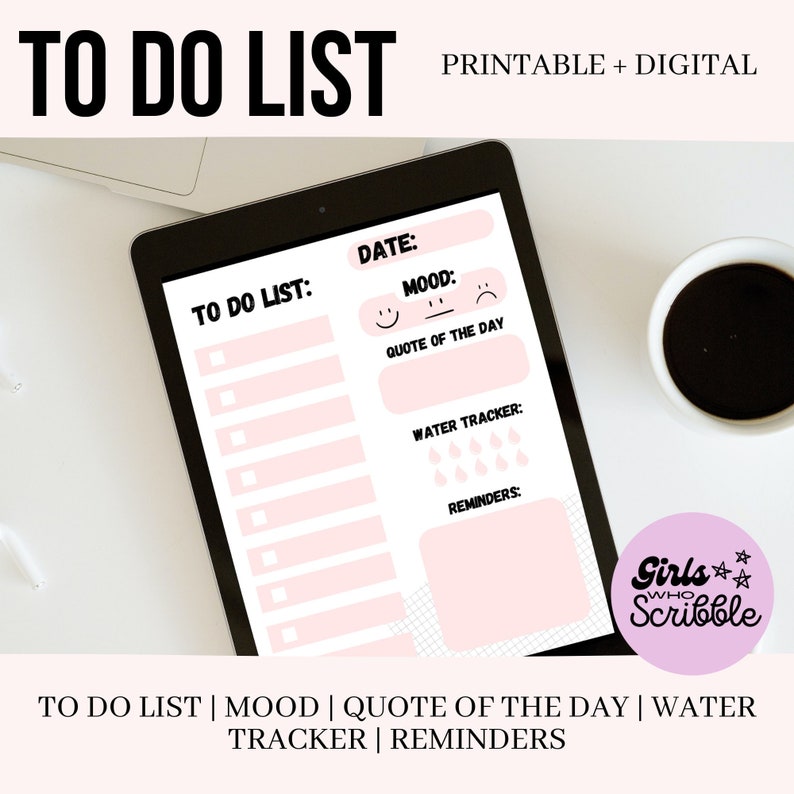 Printable to Do List |printable to Do Checklist | Printable to Do List ...