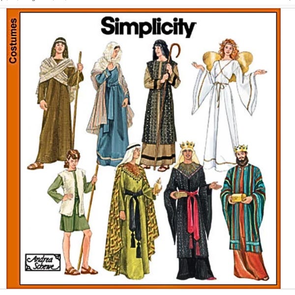 Joseph Nativity Costume - Etsy