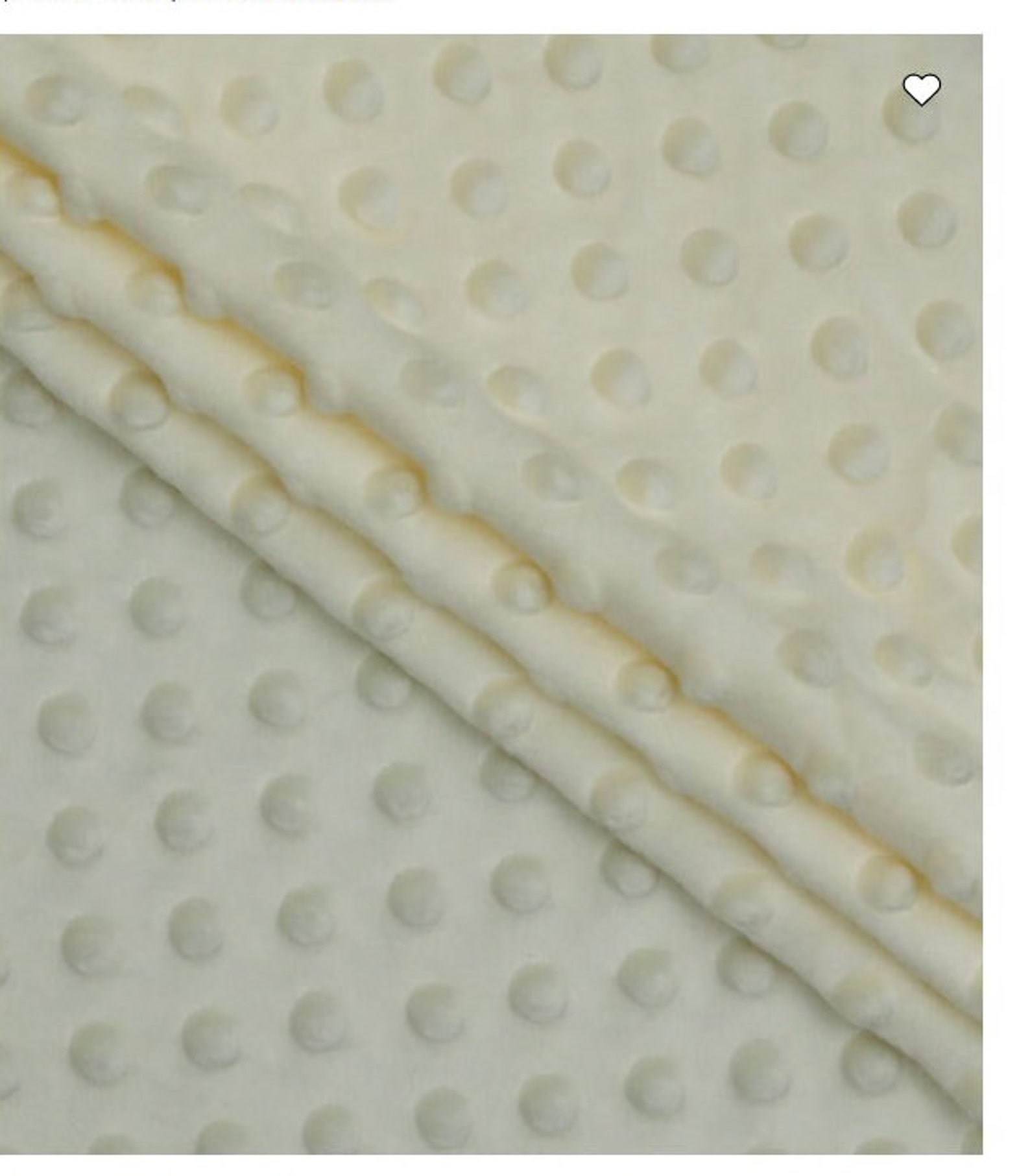 Soft & Minky Fabric Dimple Dots for Blankets Throws and Baby Items BTY ...