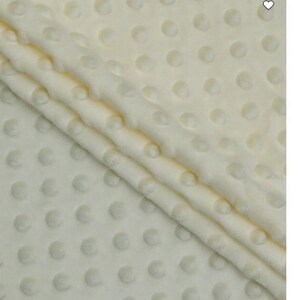 Soft & Minky Fabric Dimple Dots for Blankets Throws and Baby Items BTY ...