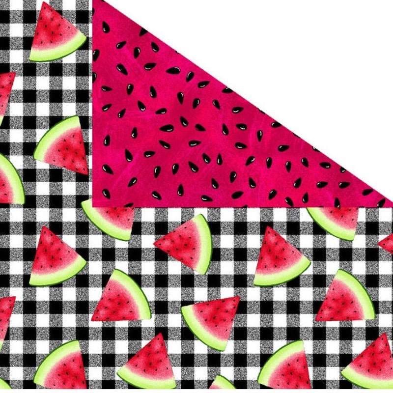 Watermelon Fabric - Etsy