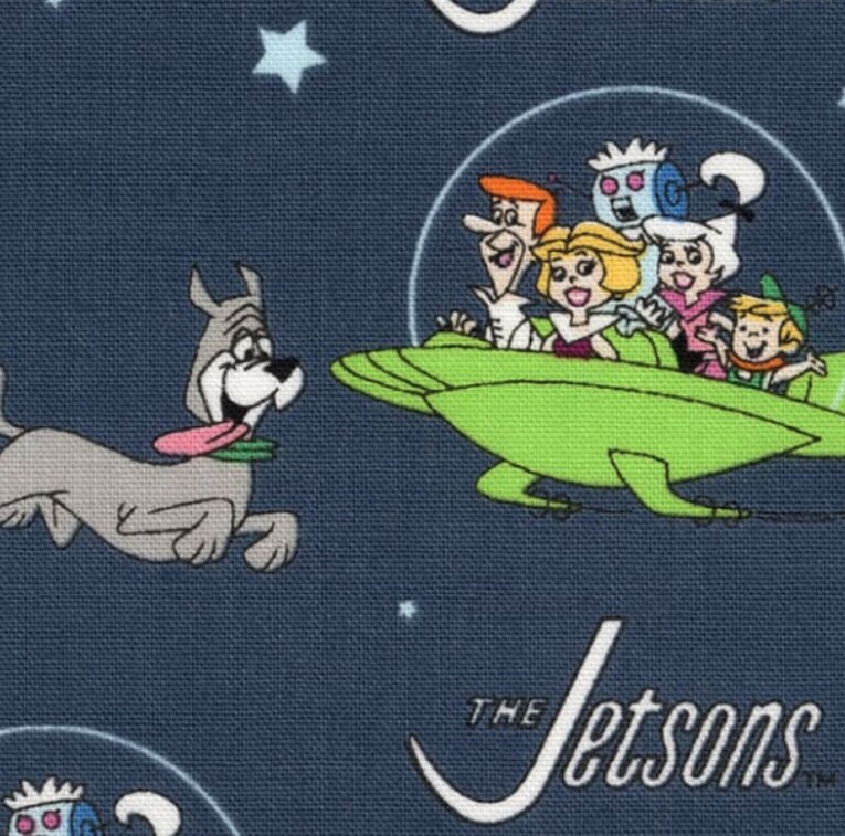 The Jetsons Retro Cartoon Favorite 1960s Cartoons Fabric - Etsy