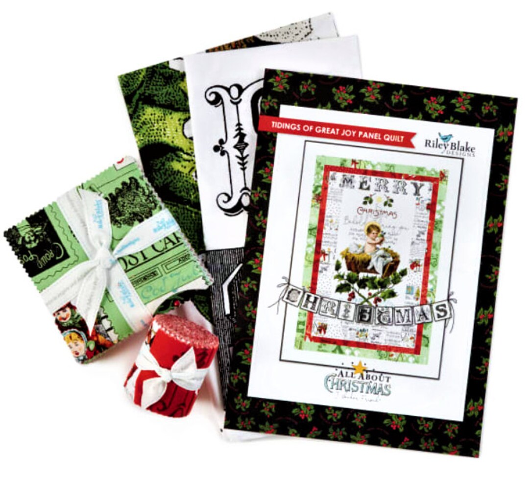 Riley Blake Tidings of Great Joy Quilt Kit All About Christmas by J ...