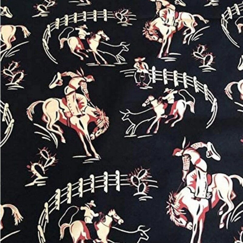 Western Fabric - Etsy