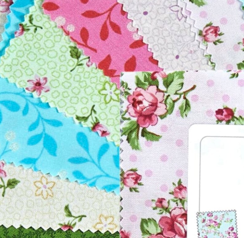 Sweetheart Pink Red Roses Rose Whispers Charm Pack 5 42 - Etsy