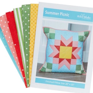 Riley Blake Pillow Kit of the Month Quilting Kit for Mother's Day ...