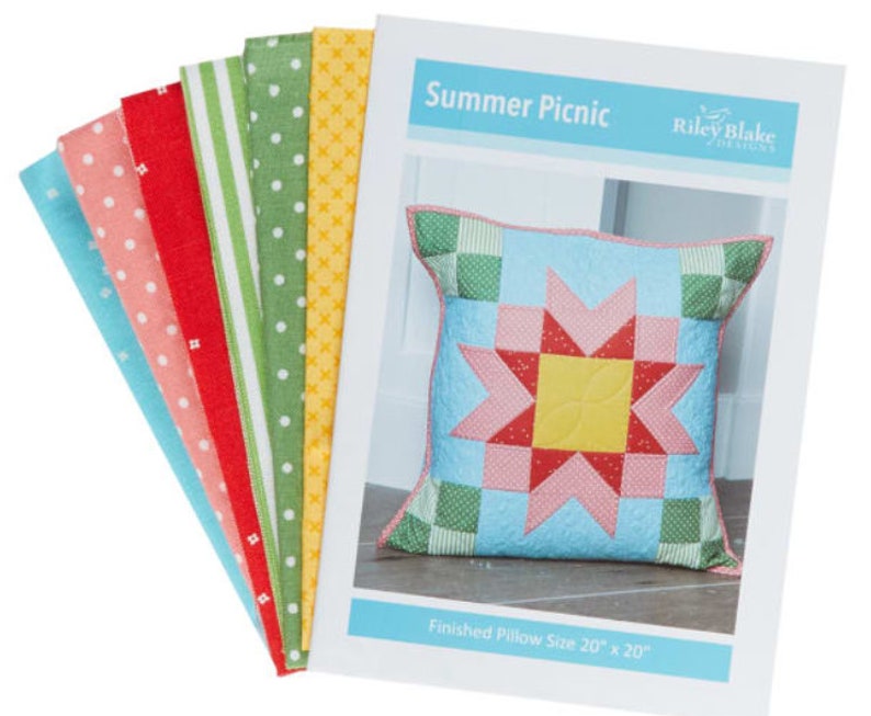 Riley Blake Pillow Kit of the Month Quilting Kit for Mother's Day ...