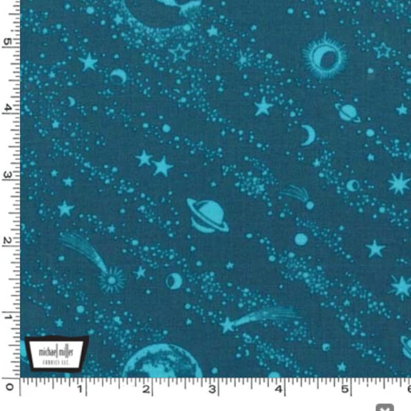 Retro Space Fabric - Etsy