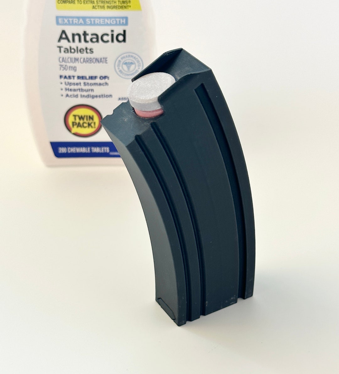 Tactical Tums Dispenser | Silent Relief for Midnight Heartburn - Etsy