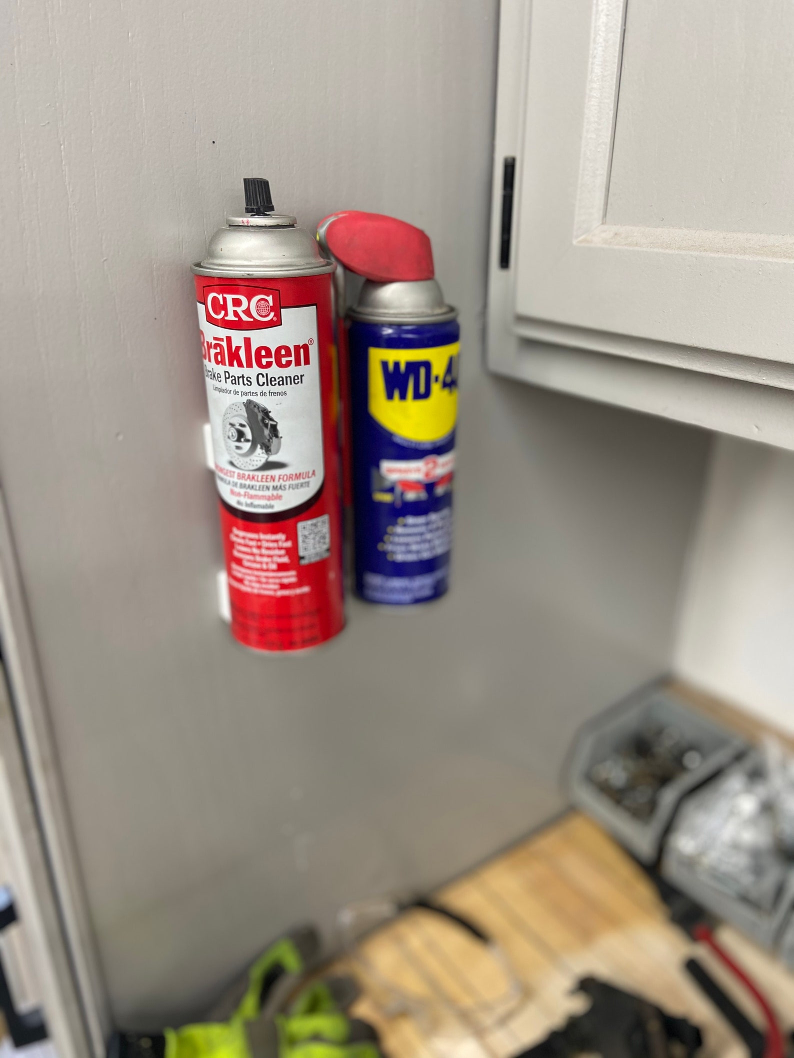Magnetic Spray Can Holder Low Profile Easy Install Wall - Etsy UK
