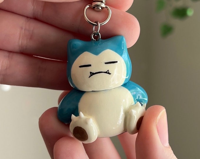 Sleepy Guy Stash Keychain Polymer Clay Stash Jar Kawaii Keychain - Etsy