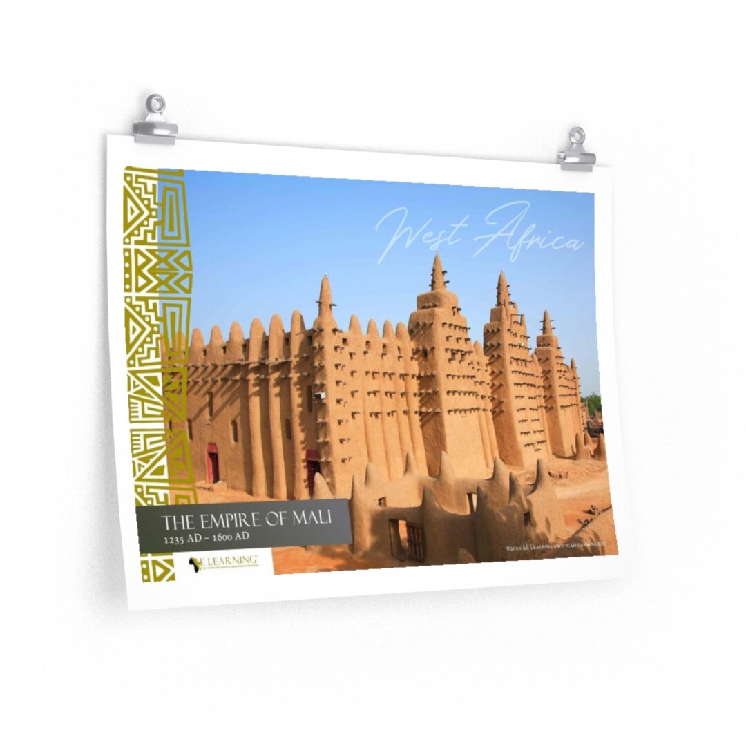 African History Poster: the Mali Empire | African History | Black ...