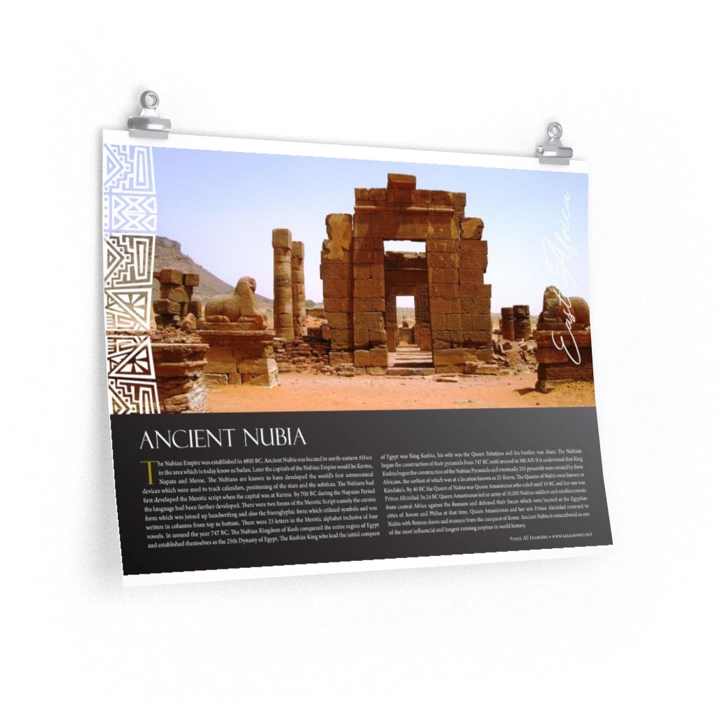 African History Information Poster: Ancient Nubia - Etsy