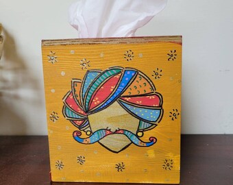 Indian Tissue Box - Etsy
