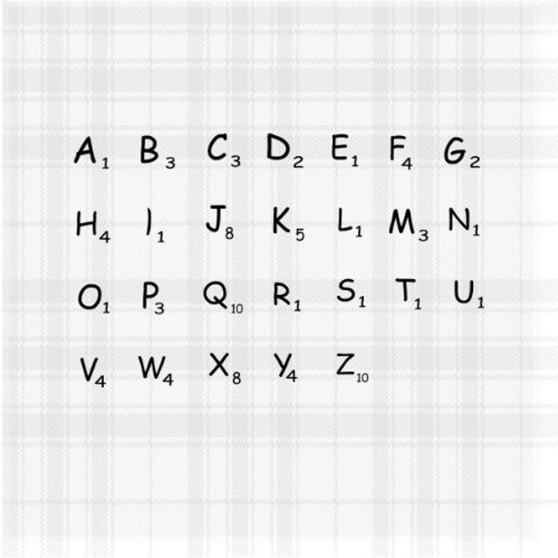 Scrabble Letters - Etsy