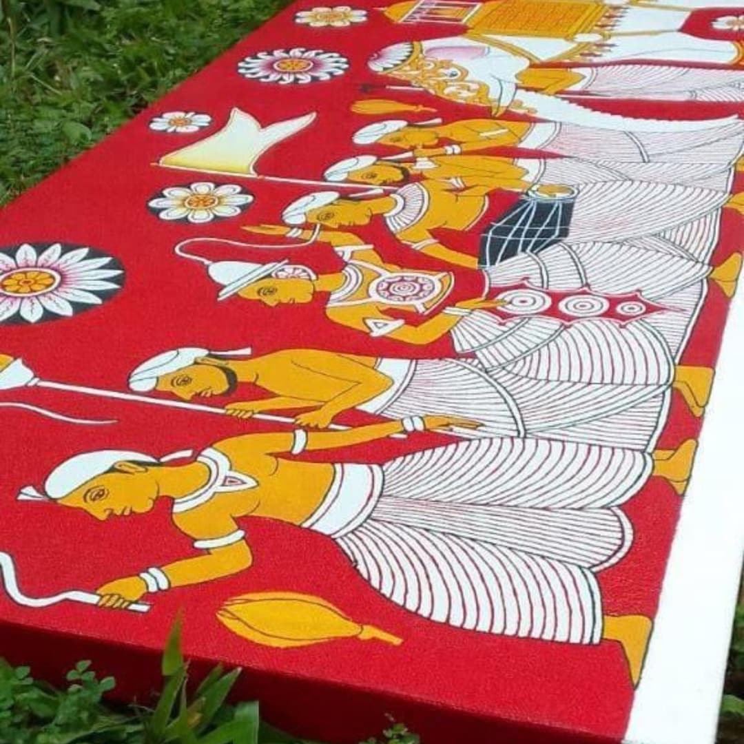 Sri Lankan Traditional Perahera Wall Art - Etsy