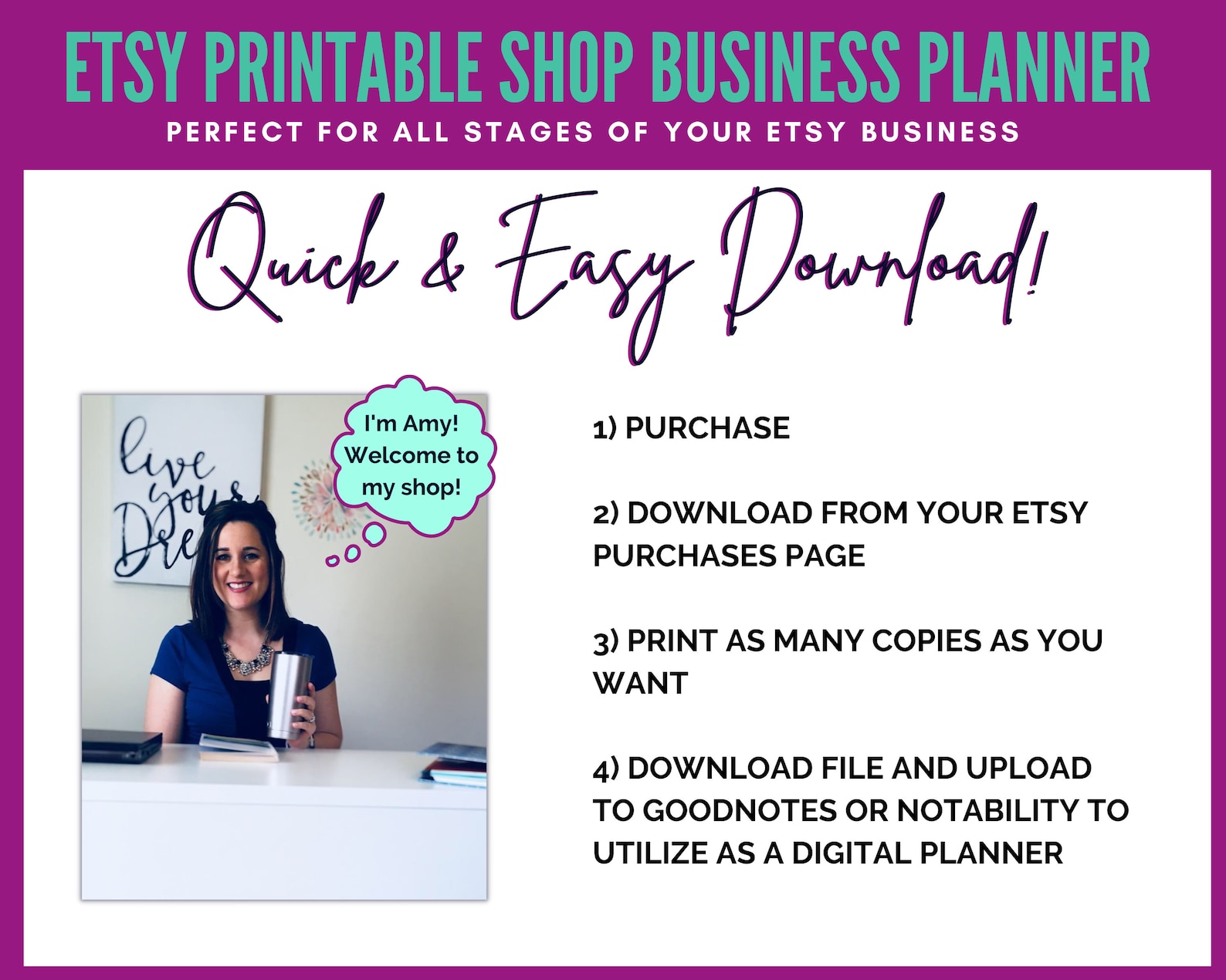 Printables Etsy Shop Planner Etsy Digital Products Guide Etsy - Etsy